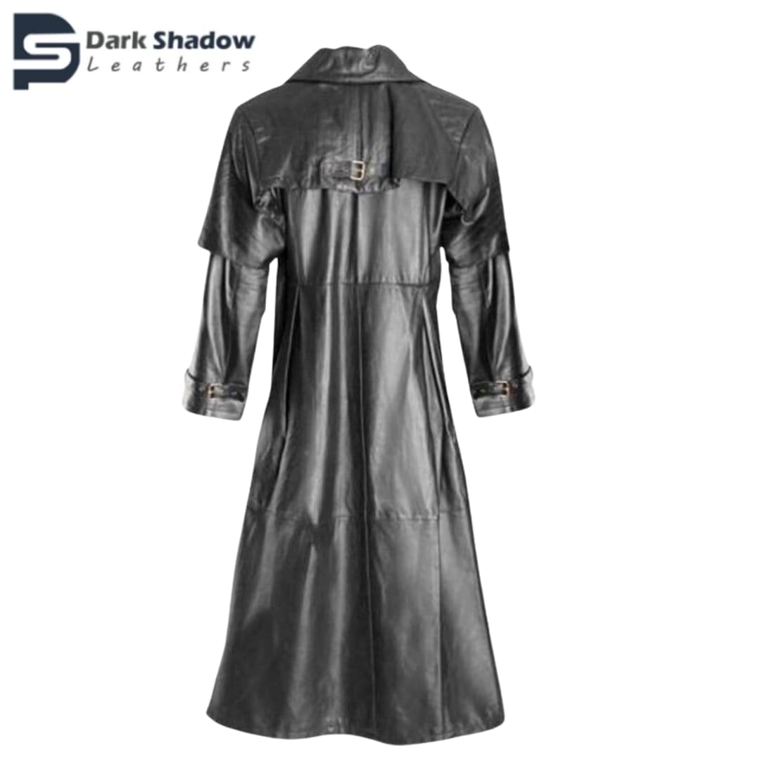 DARK SHADOW LEATHERS LADIES 100% PURE LEATHER GOTH STEAMPUNK GOTHIC VA ...